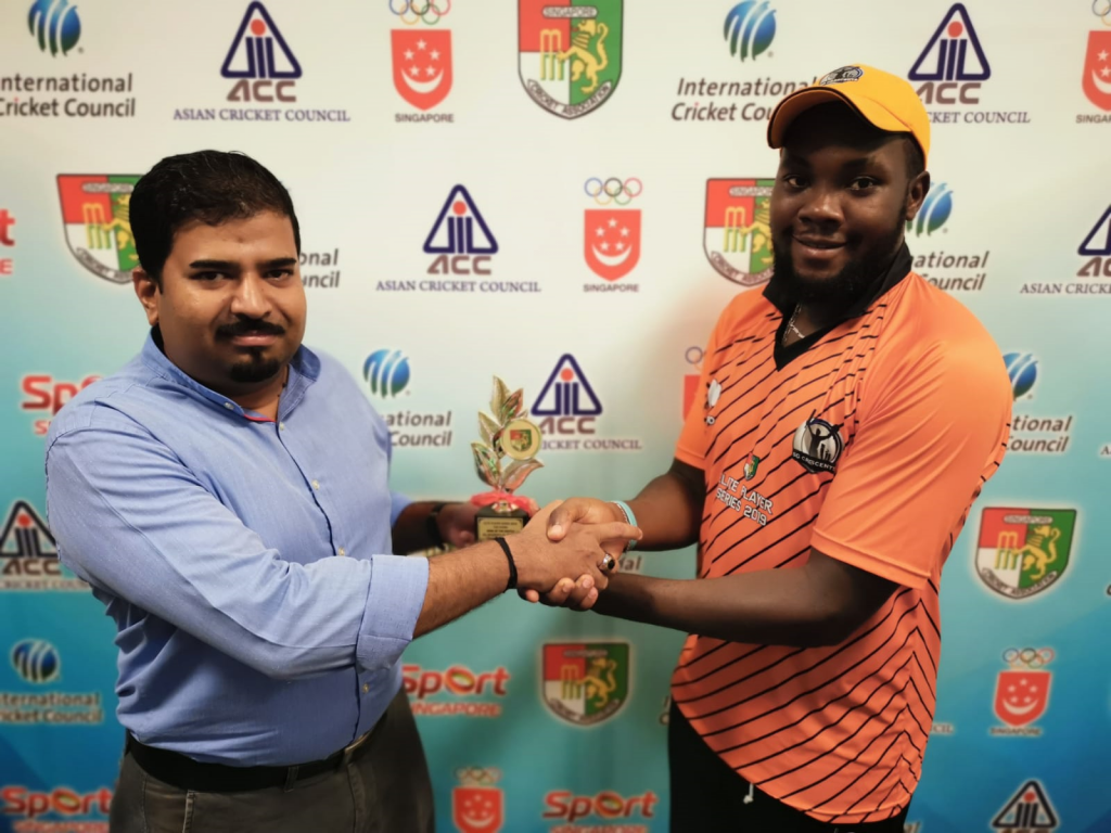 Mukasa Rampage Sinks SG Stars | Singapore Cricket Association